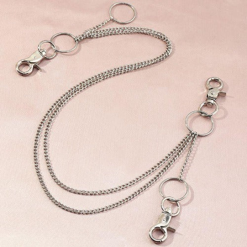 Double Loop Punk Hip Chain – Miles Underground
